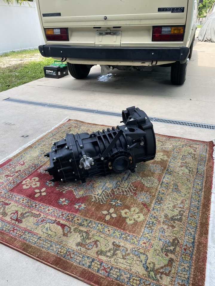 VANAGON 1980-1983 DK-SIDE SHFT 091 4 SPEED REBUILT VW TRANSAXLE TWO ...
