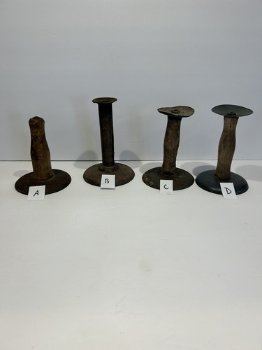 Hog Scraper with Wood Handle, Double Scraper OR Iron Candlestick CHOICE ...