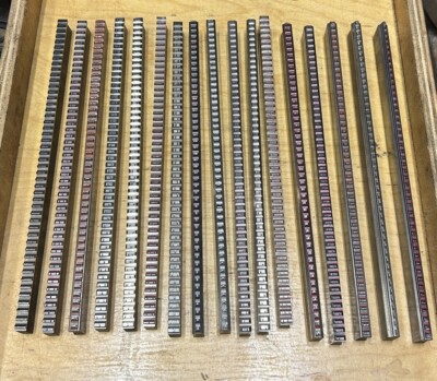 PIONEER 15" STROKE BROACHING MACHINE BROACH LOT | eBay