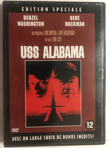 USS Alabama / Denzel Washigton DVD | eBay