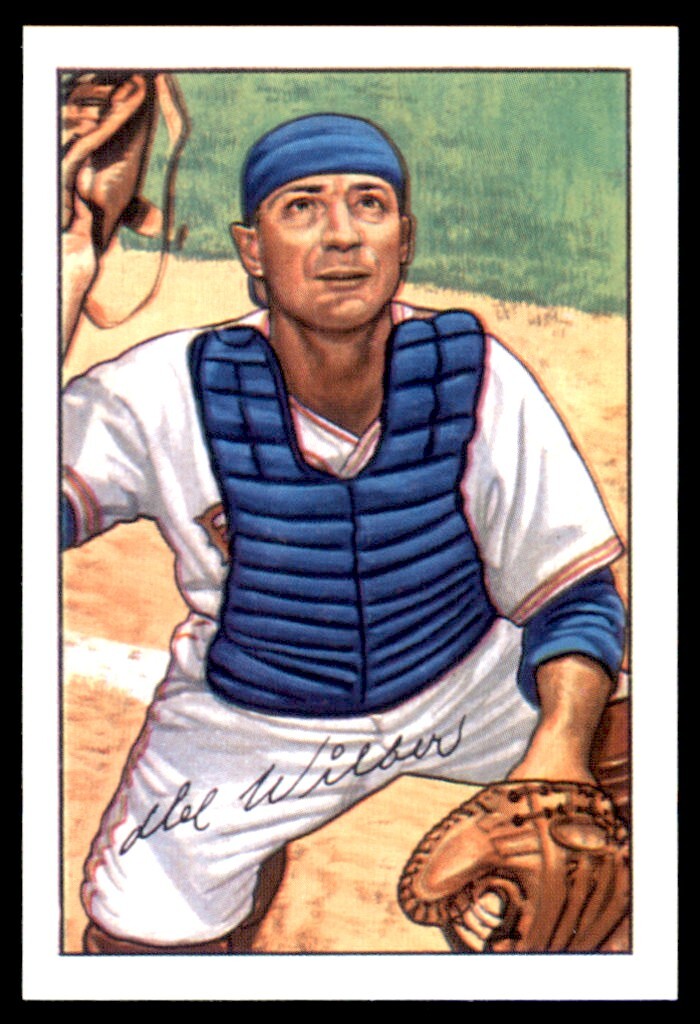 1987 CCC 1952 Bowman Reprint Del Wilber Boston Red Sox #225 | eBay