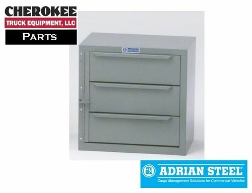 Adrian Steel 8, 3-Drawer Unit, 18w x 18h x 11.9d, Gray | eBay