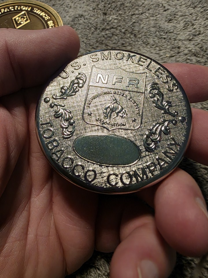 Copenhagen Snuff US Smokeless Tobacco Can Lid Cover Skoal Happy Days ...