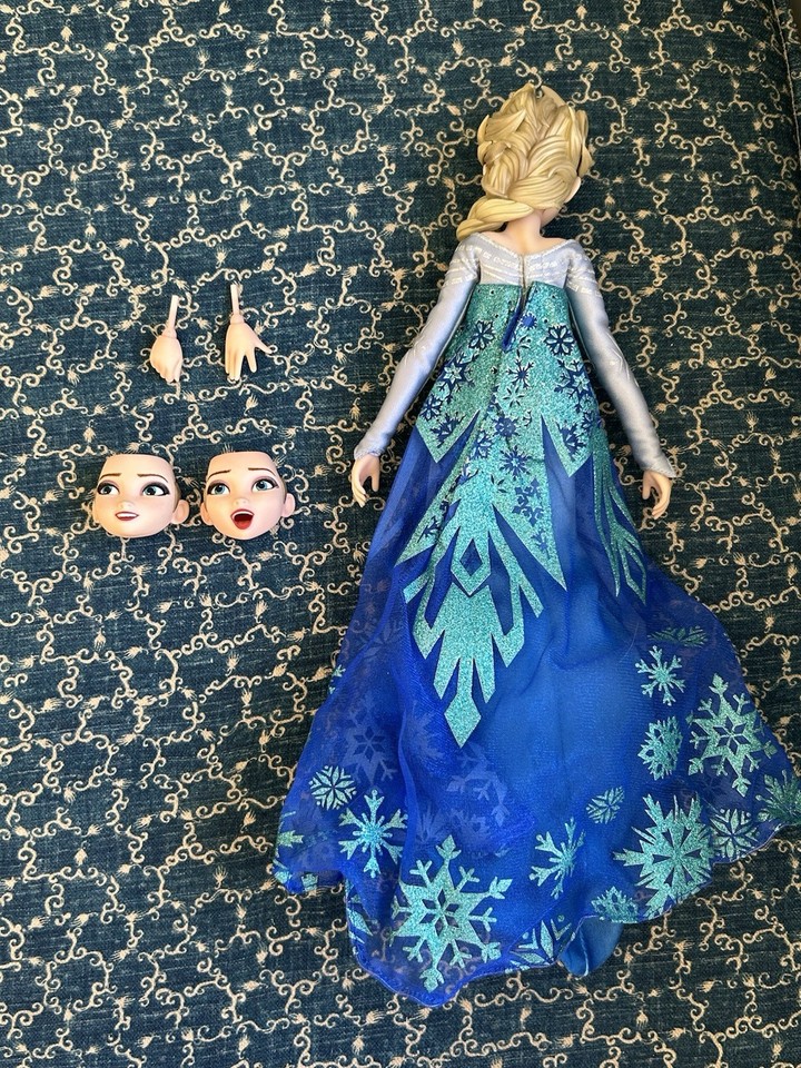 Disney Limited Edition Frozen Elsa Doll Medicom Real Action Heroes | eBay