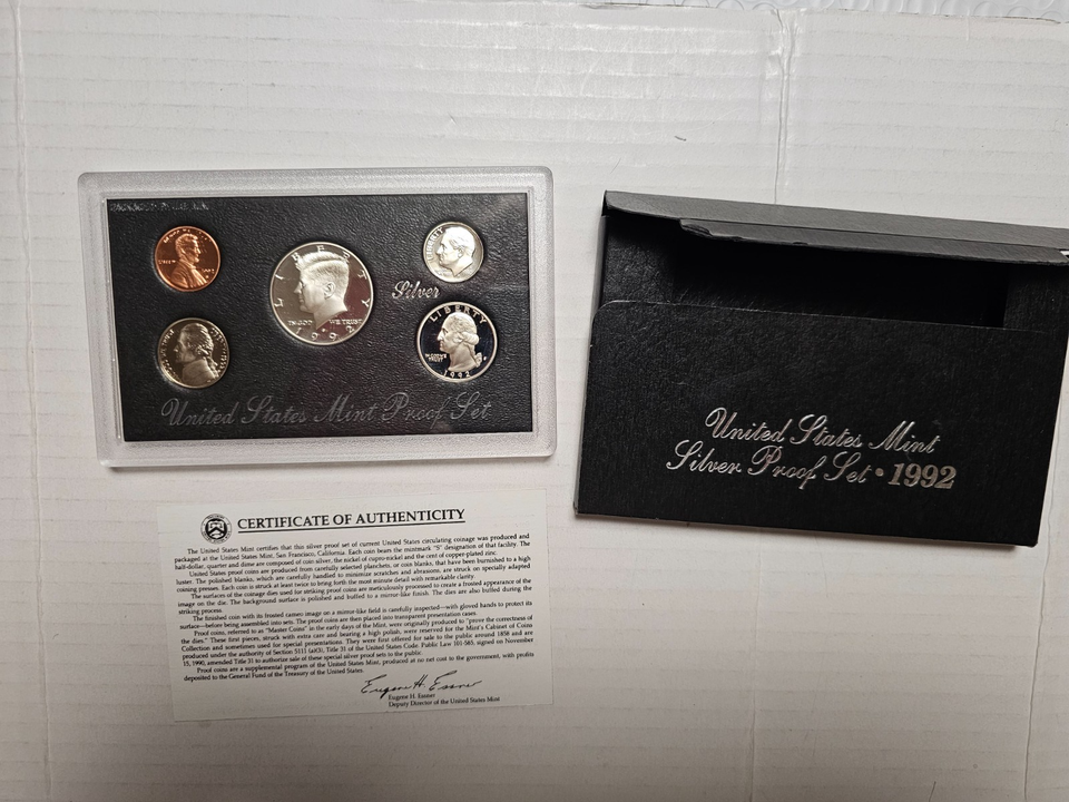 1992-S United States Mint Silver Proof Set | eBay