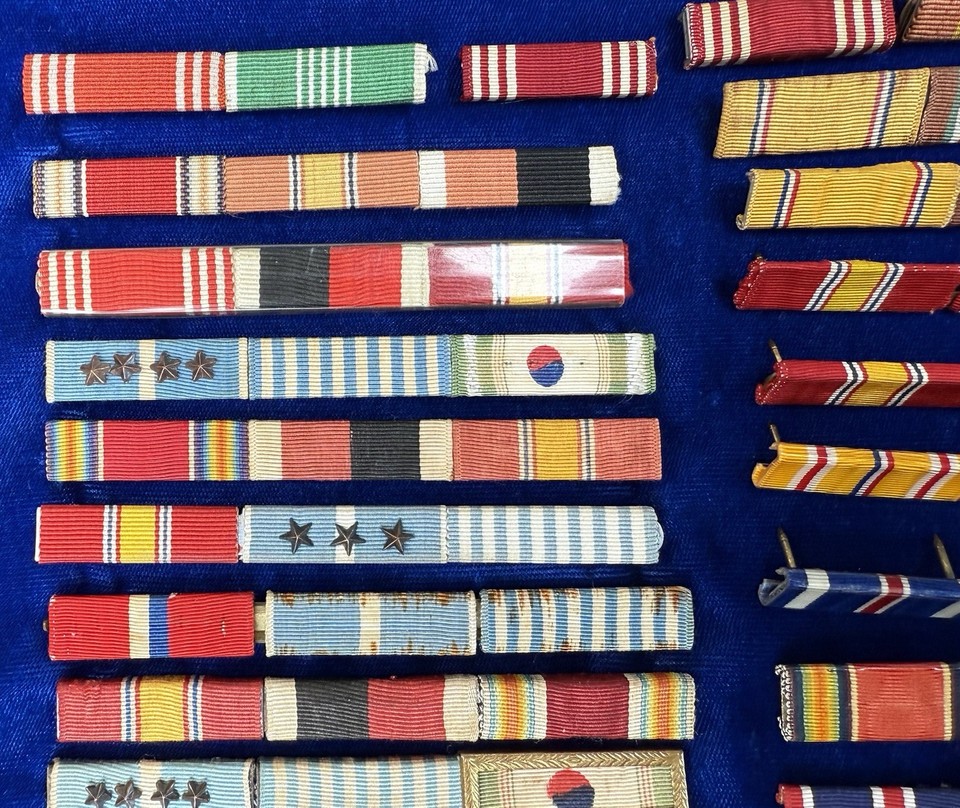 Original Assorted WWII, Korea and Vietnam War U.S. Military Uniform ...