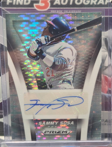 2025 Panini Prizm Sammy Sosa Throwback Signatures Pulsar Prizm /199 | eBay