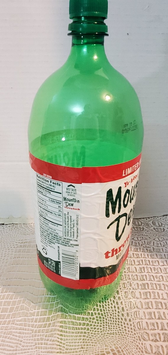 Throwback Mountain Dew Nutrition Label Mountain Dew Wikipedia