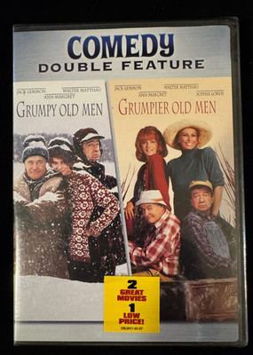 Grumpy Old Men / Grumpier Old Men DVD Ann Margaret Sophia Loren Comedy ...