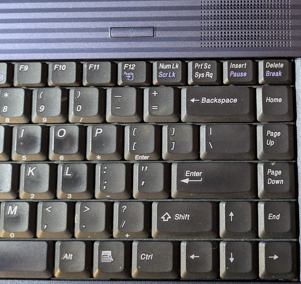 Sony Vaio PCG-FXA Series Laptop Keyboard Replacement for parts or ...