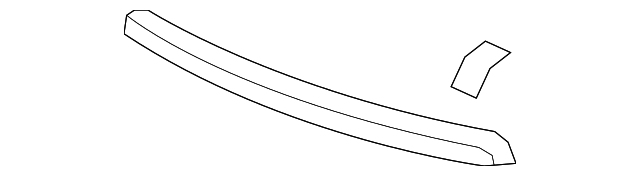 GM OEM Hood-front Molding Trim 10385157 for sale online | eBay