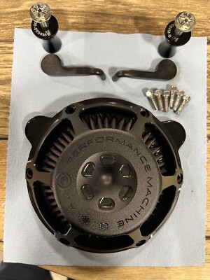 Harley Twin Cam Performance Machine Black Ops Air Cleaner | eBay