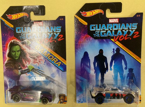 2016 Hot Wheels Marvel Guardians of the Galaxy Vol 2 RD-08 2 Cars ...