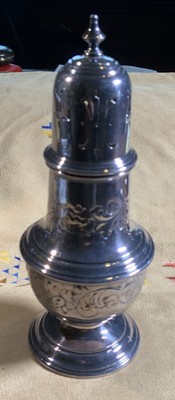1912 Barker Ellis 9” Silver Plate Sugar Caster Muffineer England ...