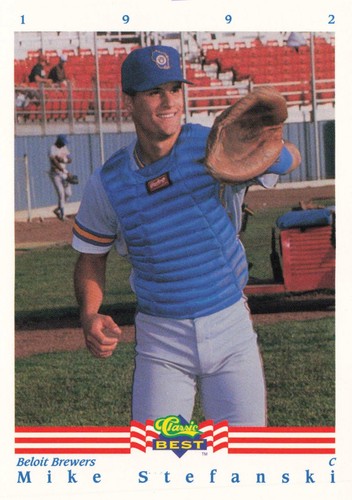 Mike Stefanski 1992 Classic Best #360 Beloit Brewers | eBay