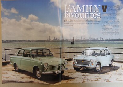 Original CSC 2012 mag article: MORRIS 1100 de luxe ADO16 v FORD CORTINA ...