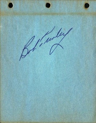 Vintage BOB TURLEY Autograph | eBay