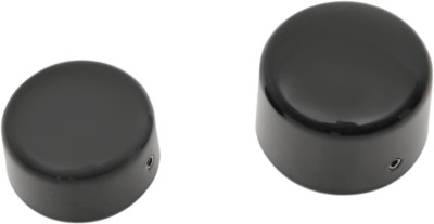 Drag Specialties Axle Caps Gloss Black 0214-1236 | eBay