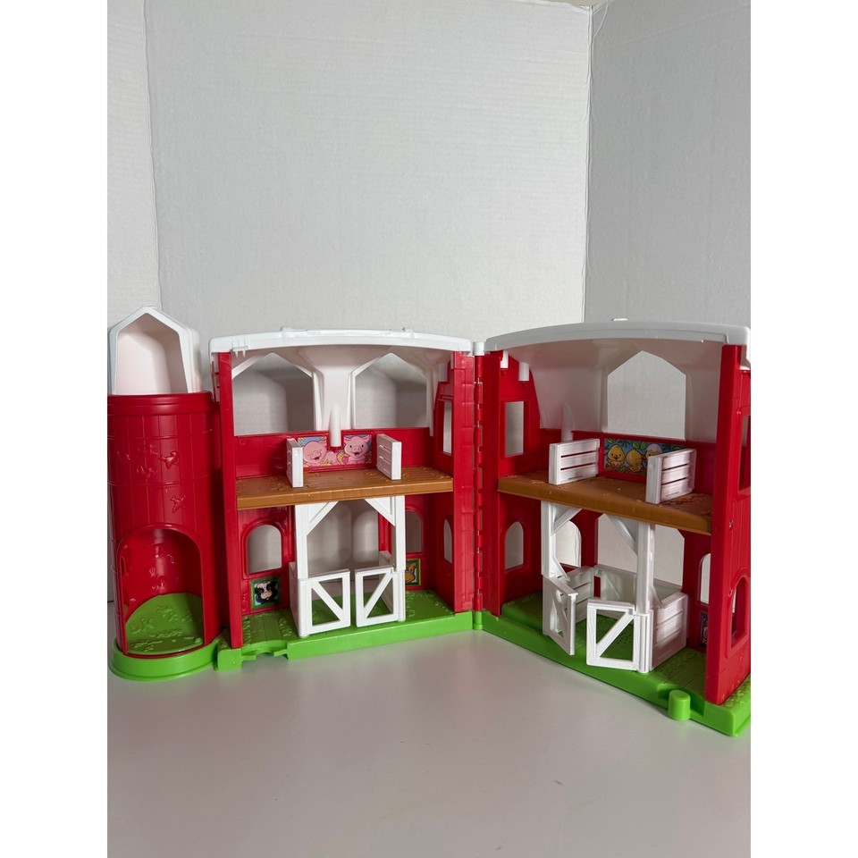 Fisher Price Little People Playset Barn and Animals SOUND WORKS | eBay
