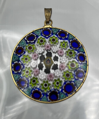 antica murrina veneziana millifora pendant | eBay