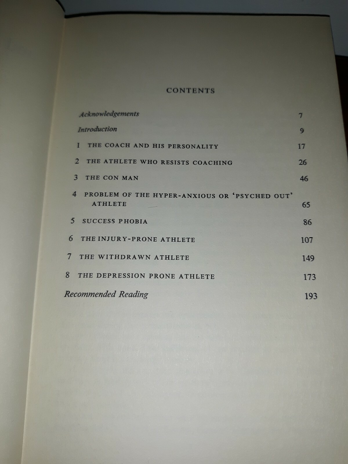 Problem Athletes and How to Handle Them, by Bruce Ogilvie & Thomas ...