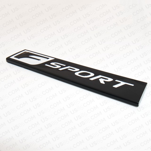 Lexus OEM Factory F Sport Rear Emblem Name Plate 2014-2016 Is250 Is350 ...
