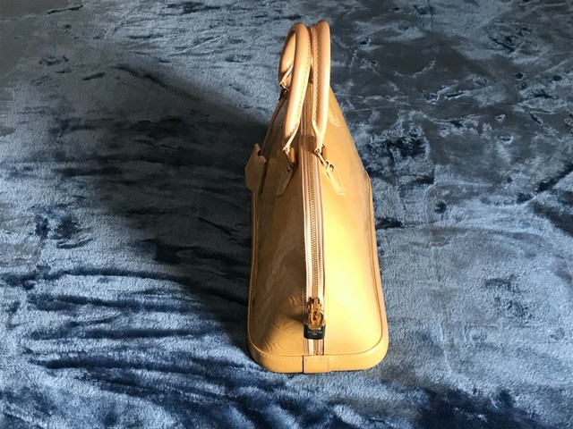 Louis Vuitton Alma Shoulder Bag PM Gold Leather for sale online | eBay