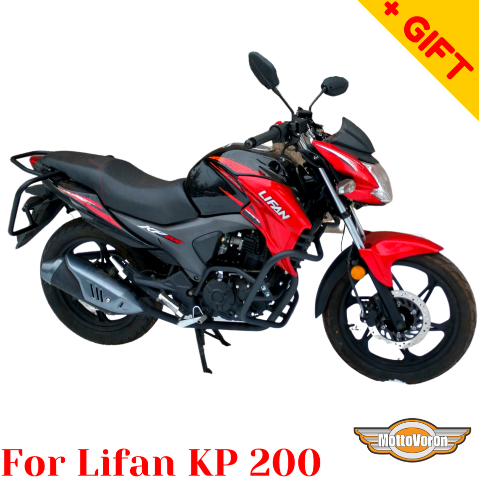 For Lifan KP 200 Crash bars KP200 Engine guard reinforced Lifan 200cc ...