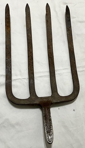 VTG GARDEN POTATO/ONION FORK PITCHFORK NO HANDLE RUSTY | eBay