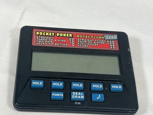 Radica 1310 Pocket Poker Royal Flush 3000 | eBay