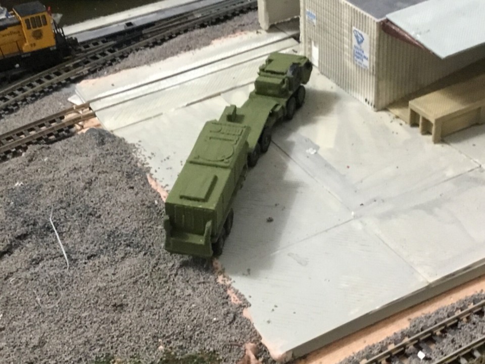 N SCALE MILITARY ARMY PATRIOT MISSLE ROCKET RADAR UNIT 3D PRINT ...