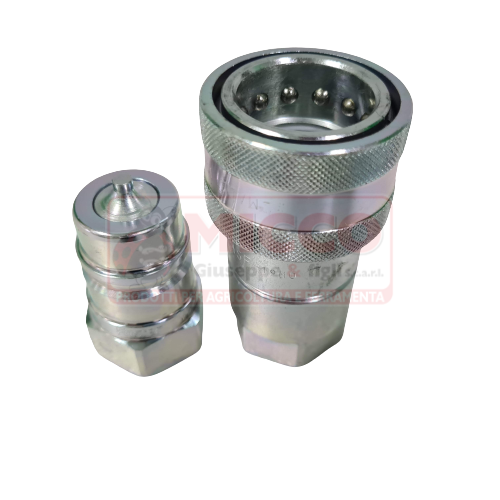 Paire Raccords Rapides Valve Mâle Et Femelle De 3/4 Hydraulique ...