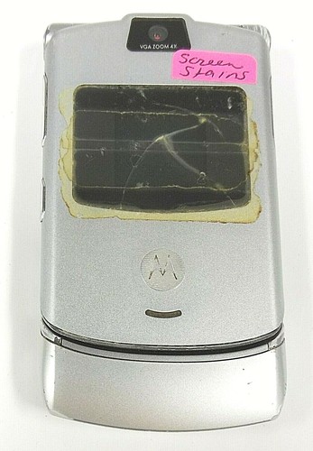 Motorola RAZR V3 - Silver (AT&T) Cellular Phone for sale online | eBay
