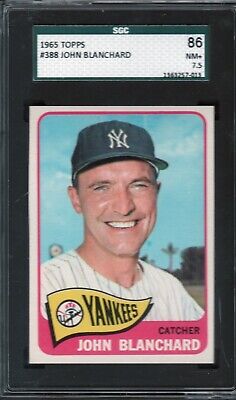 1965 Topps #388 John Blanchard SGC 7.5 86 (NM+) | eBay