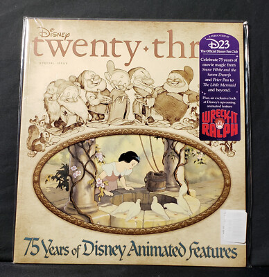 Disney twenty-three D23 Magazine Spring 2012 75th Anniversary Snow ...