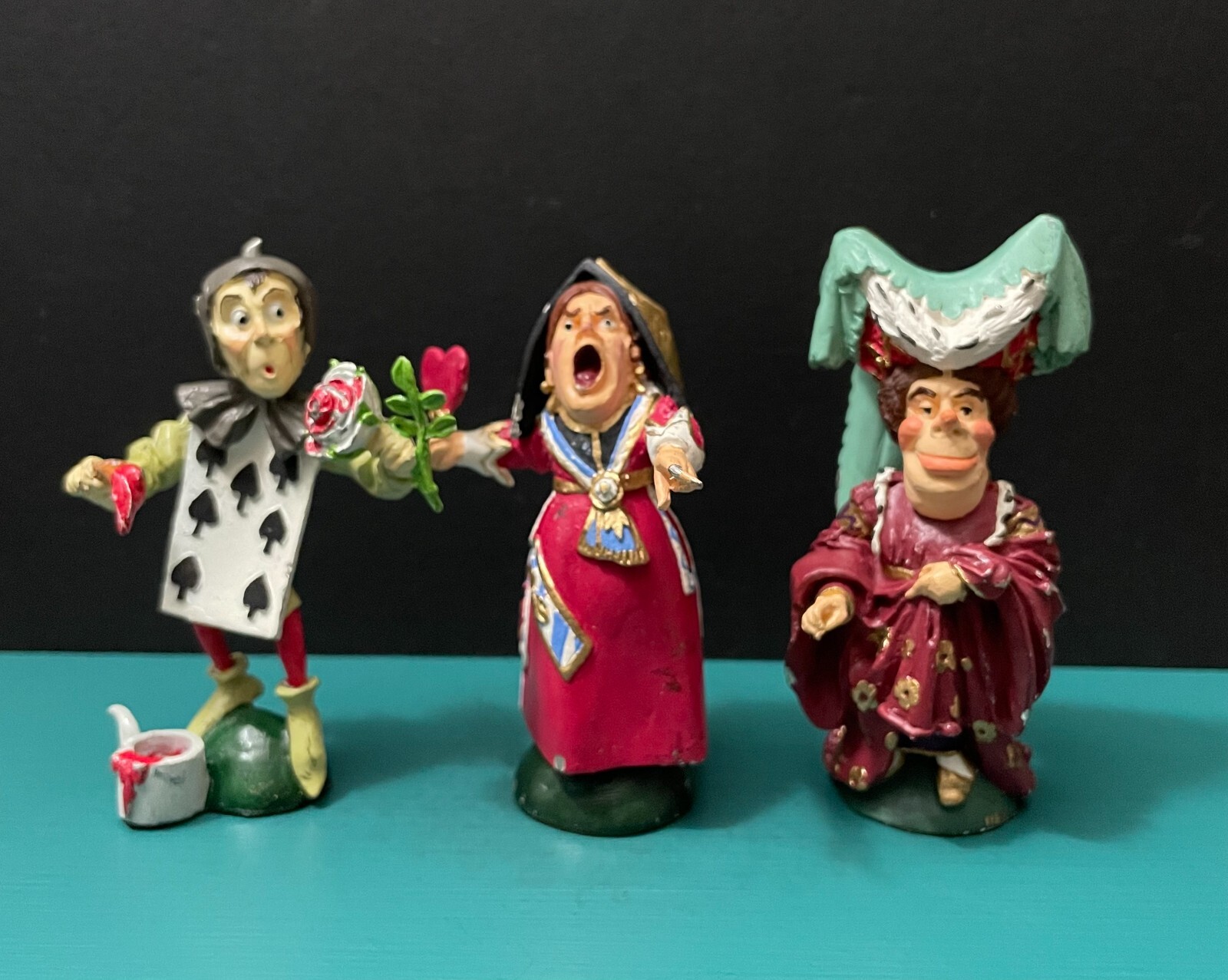 Hamilton Disney Collection Pewter 11 Alice in Wonderland Diorama Mini ...