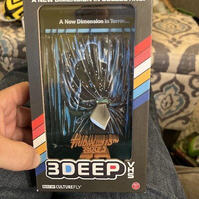 Friday The 13th Part 3 Movie 2024 Culturefly 3DEEP VHS Exclusive NIB | eBay
