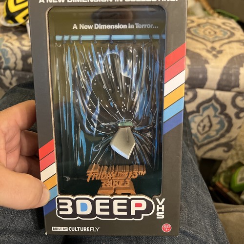 Friday The 13th Part 3 Movie 2024 Culturefly 3DEEP VHS Exclusive NIB | eBay