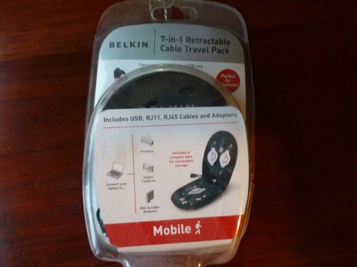 BELKIN - 7 IN 1 RETRACTABLE CABLE TRAVEL PACK | eBay