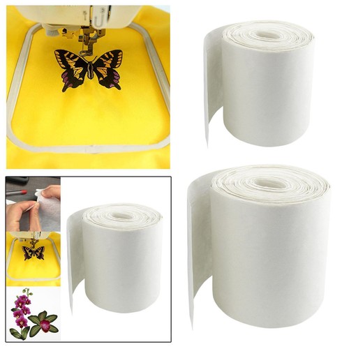 Embroidery Stabilizer Embroidery Backing Roll for Beginners Hats Skirts ...