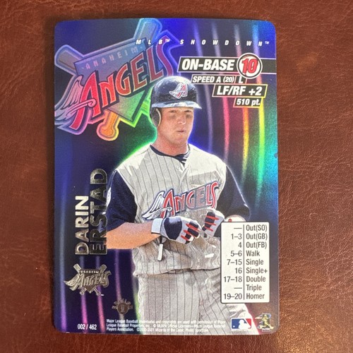 2001 MLB Showdown - Darin Erstad #002 First Edition Mint | eBay