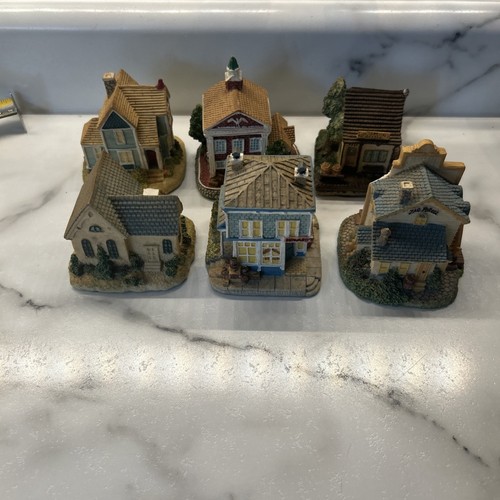 Lot of 6 Vintage 1992-93 Liberty Falls Americana Collection Houses | eBay