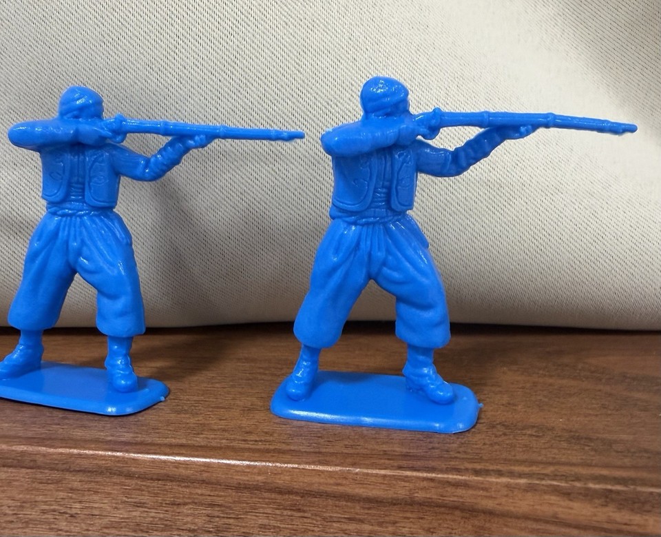 New 1/32nd Scale U.S. Civil War Union Zouave Infantry Toy Soldiers (16 ...