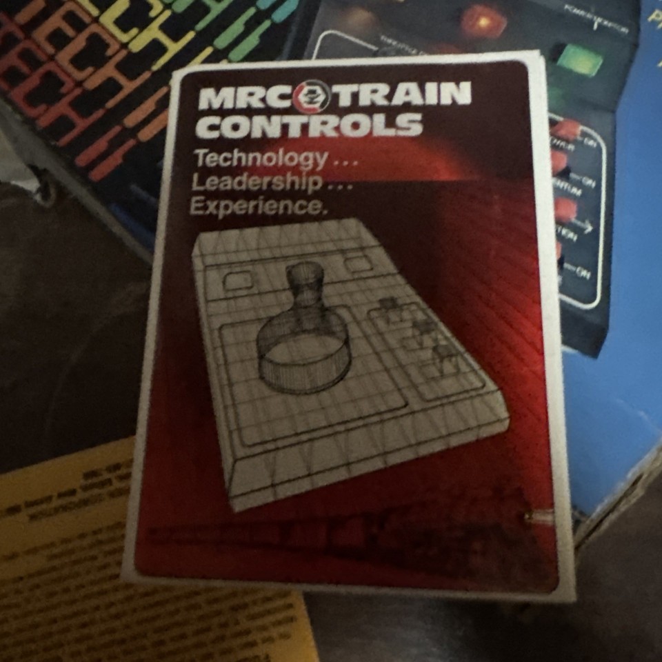 MRC Tech II Railmaster 2400 Train Controller Model Railroad Power Pack ...
