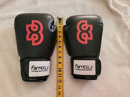 NEW Black FARRELL'S EXTREME BODYSHAPING 14 Oz. BOXING GLOVES | eBay