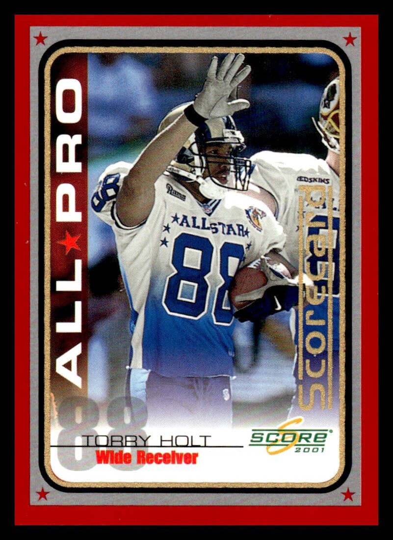 Torry Holt 2001 Score #235 Scorecard St. Louis Rams SN Football Card | eBay