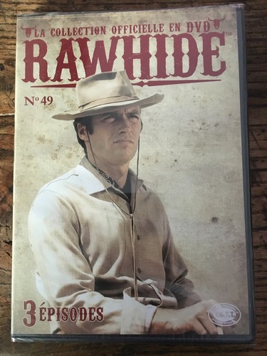 COLLECTION RAWHIDE ... DVD N°49 ( épisodes 145 à 147 ) ... CLINT ...