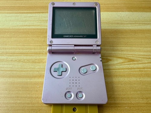 Nintendo Gameboy Advance SP AGS001 Pearl Pink Handheld System Console ...