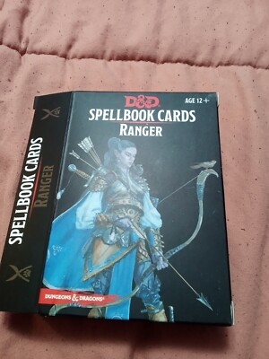 Dungeons & Dragons Spellbook Cards - Ranger (ALL 46 CARDS INCLUDED) | eBay