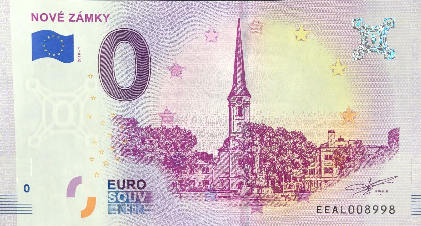 Ticket 0 Euro Nove Zamky Slovakia 2018 Number Radar 8998 | eBay